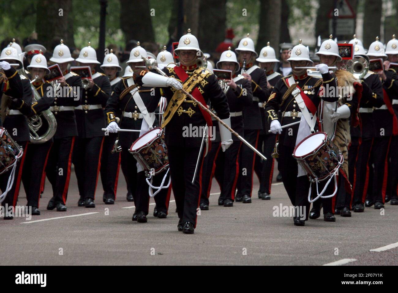 29 April 2011- London, England- Royal wedding day. British pomp and ...