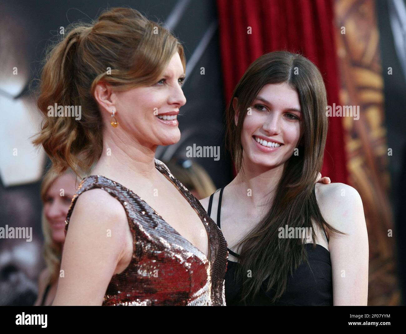 02 May 2011 - Hollywood, CA - Rene Russo and daughter arrive at the ...