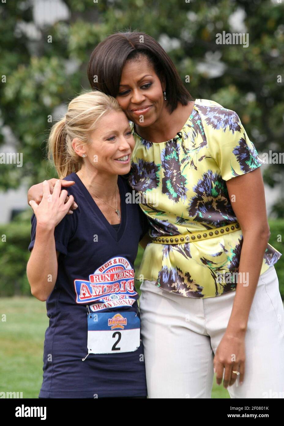 02 May 2011 - Washington, DC - First Lady Michelle Obama greeted ...