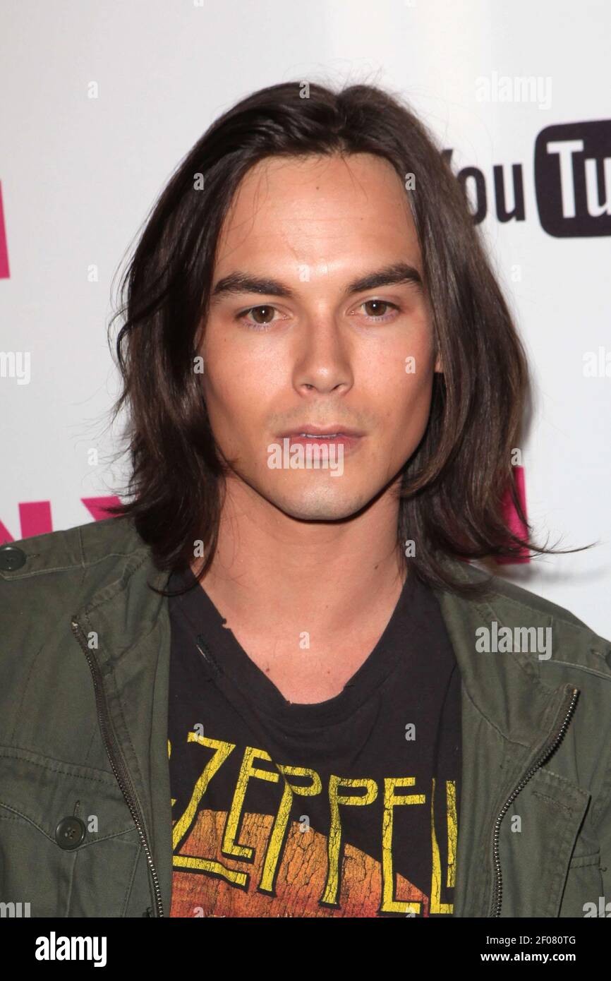 04 May 2011 - Hollywood, CA - Tyler Blackburn arrives at the Nylon May ...