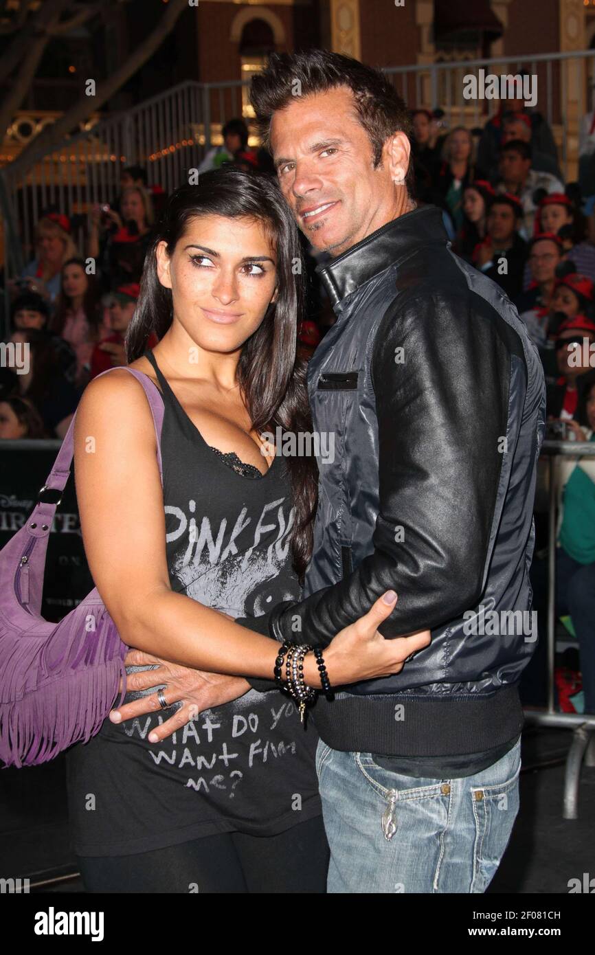 07 May 2011 - Anaheim, CA - Lorenzo Lamas and Shawna Craig arrive to ...