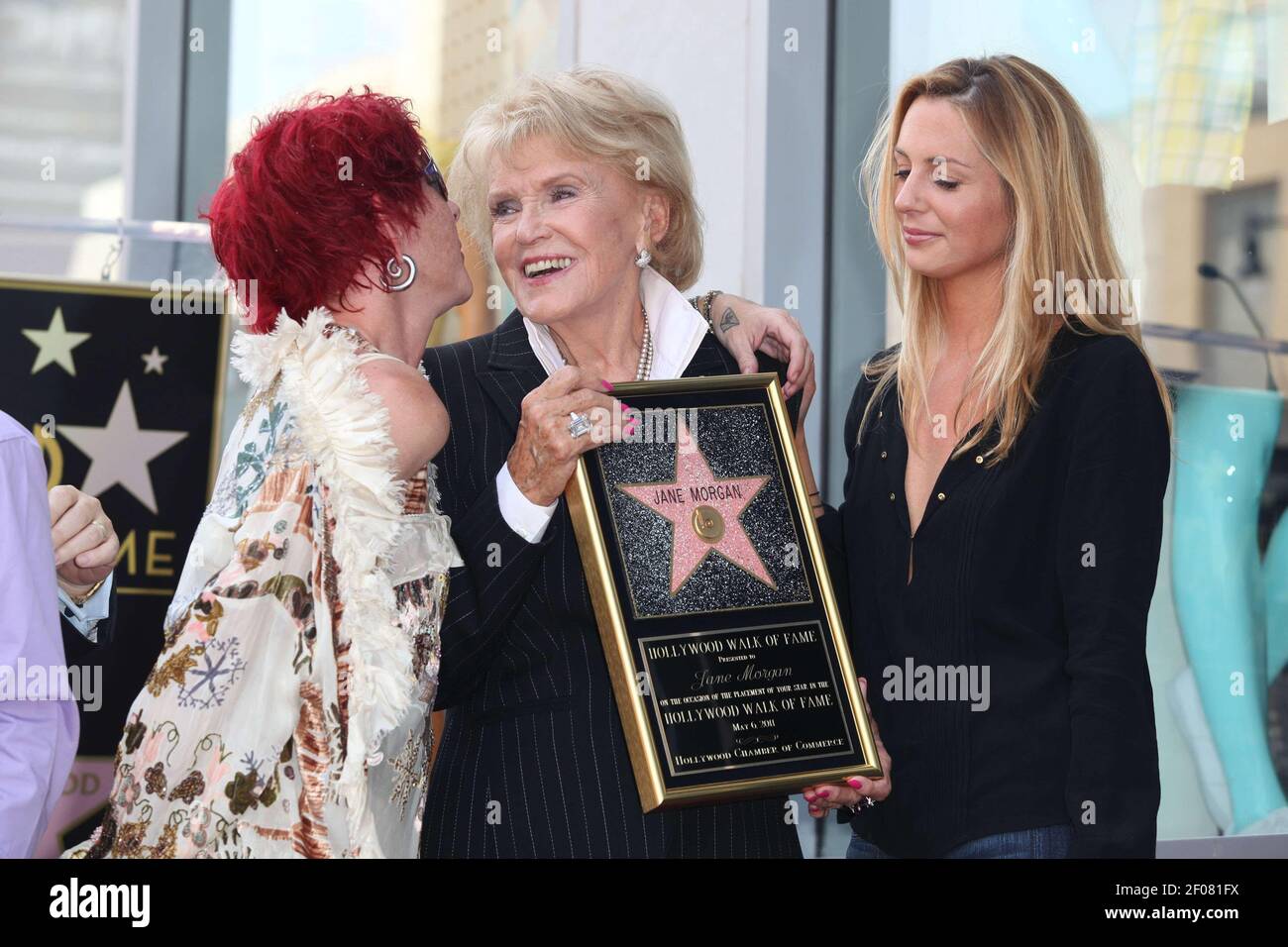 06 May 2011 - Hollywood, CA - Singer Jane Morgan poses with family as ...