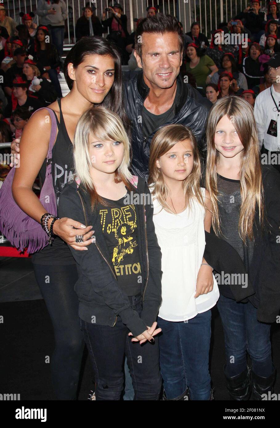 07 May 2011 - Anaheim, CA - Lorenzo Lamas and Shawna Craig arrive to ...
