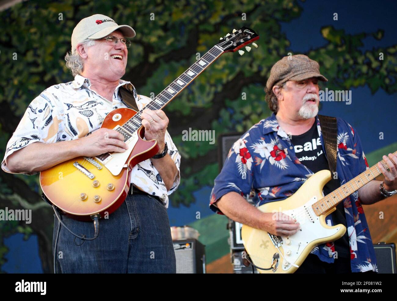 08 May 2011. New Orleans, Louisiana, USA. Dave Malone (hat, blue shirt ...