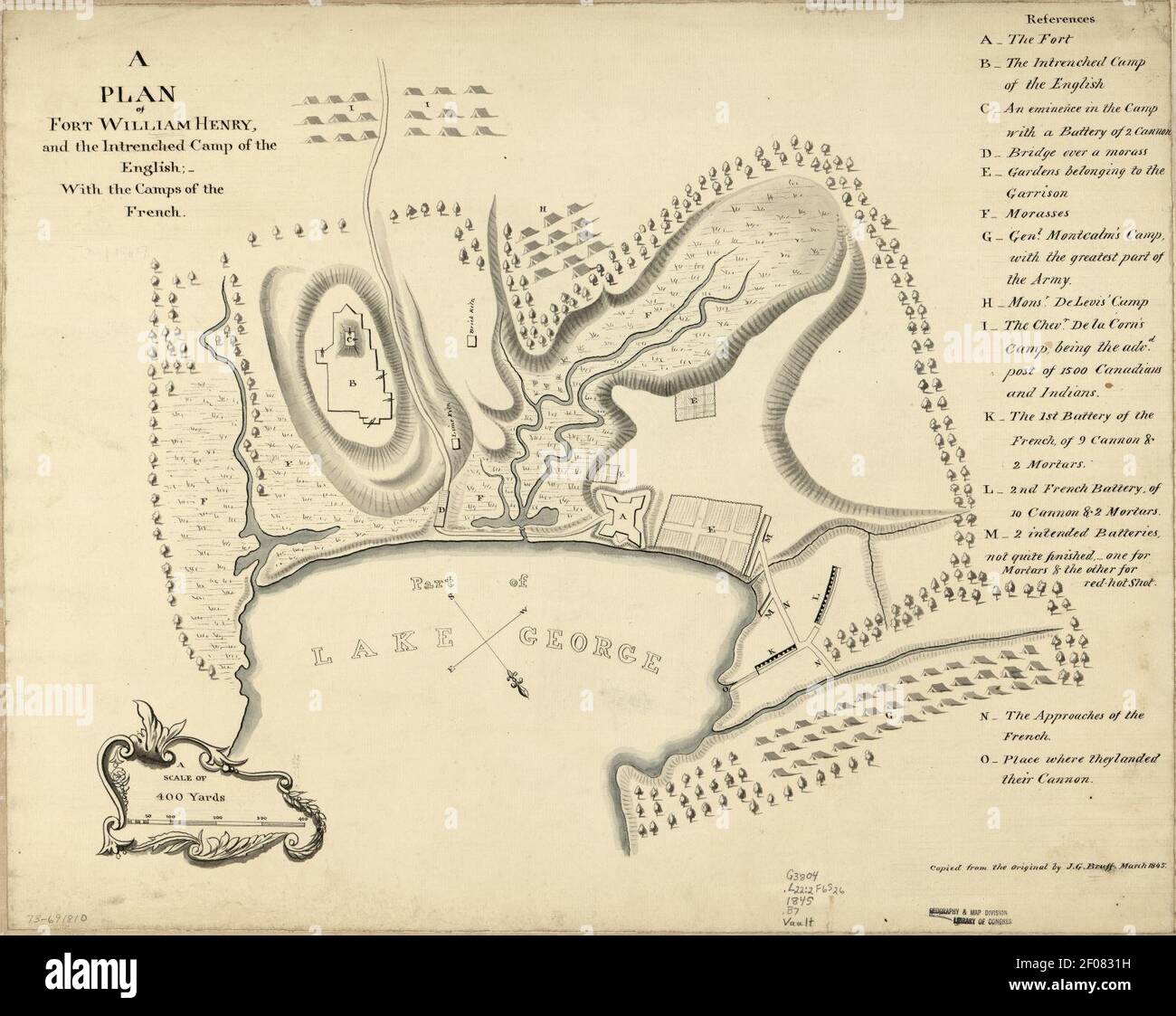 Fort william henry 1757 hi-res stock photography and images - Alamy