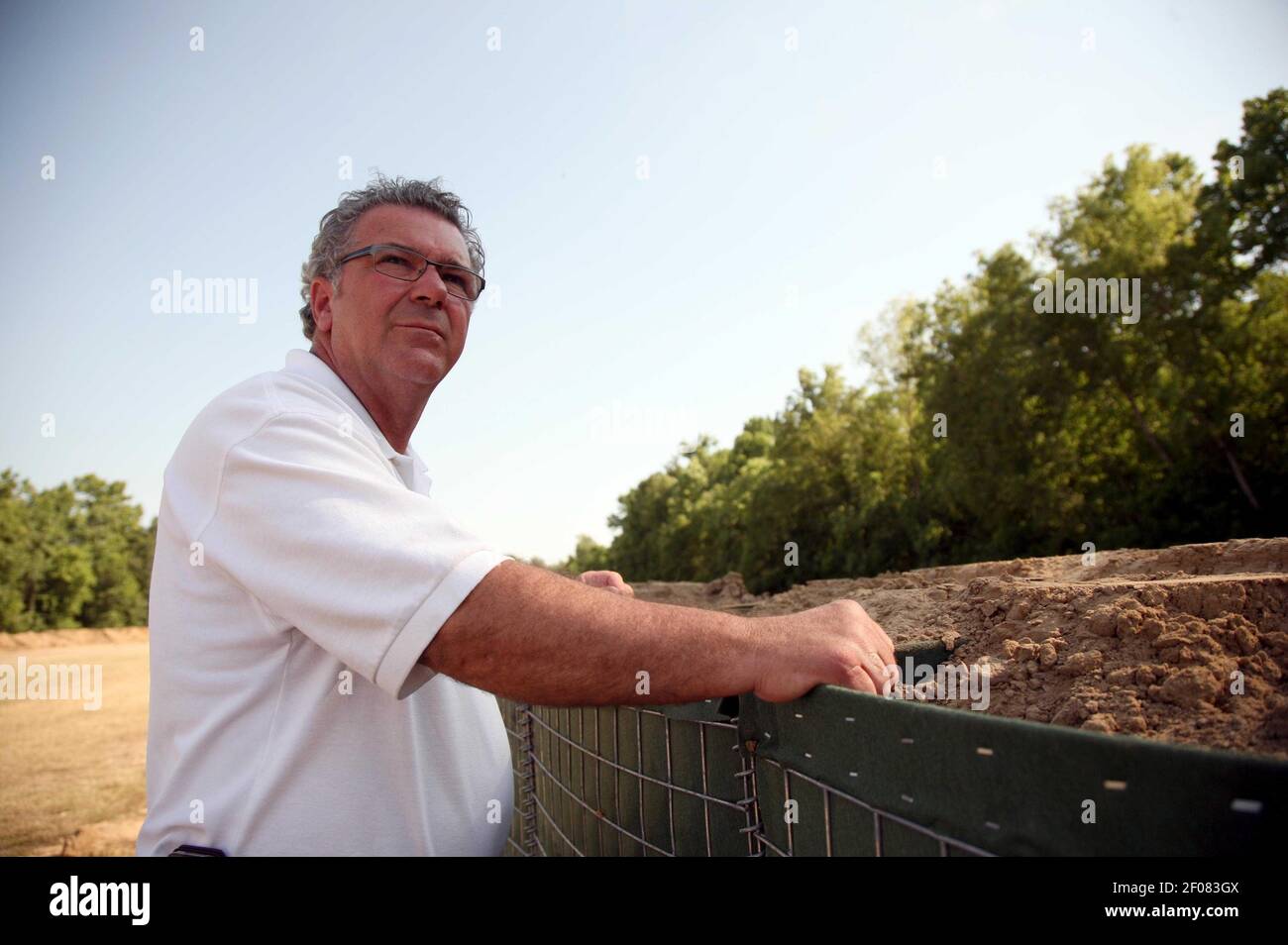 17 May 2011. Krotz Springs, Louisiana, USA. St Landry Parish President ...