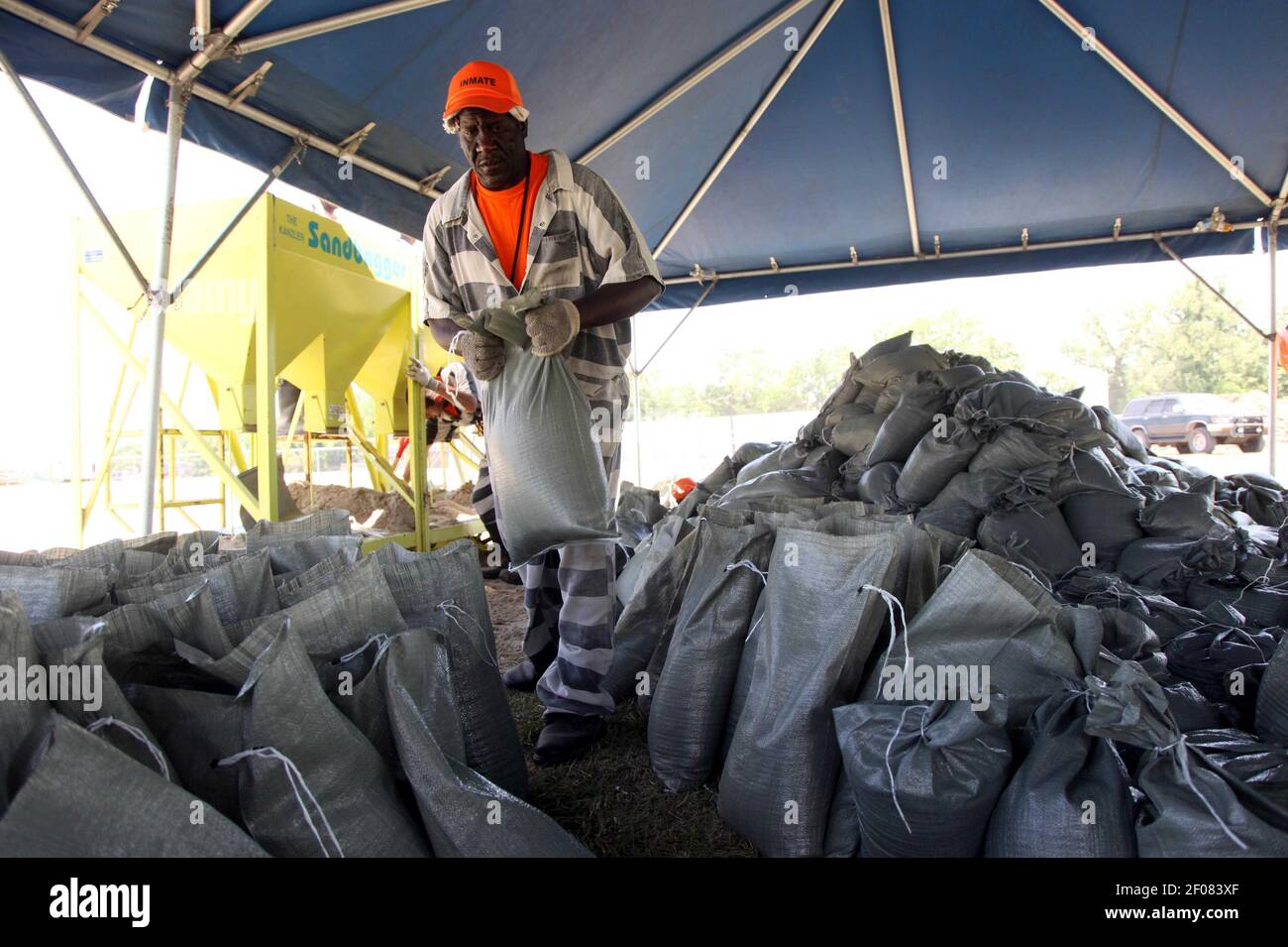 18 May 2011. Butte LaRose, Louisiana, USA. Trustee prisoners from the ...