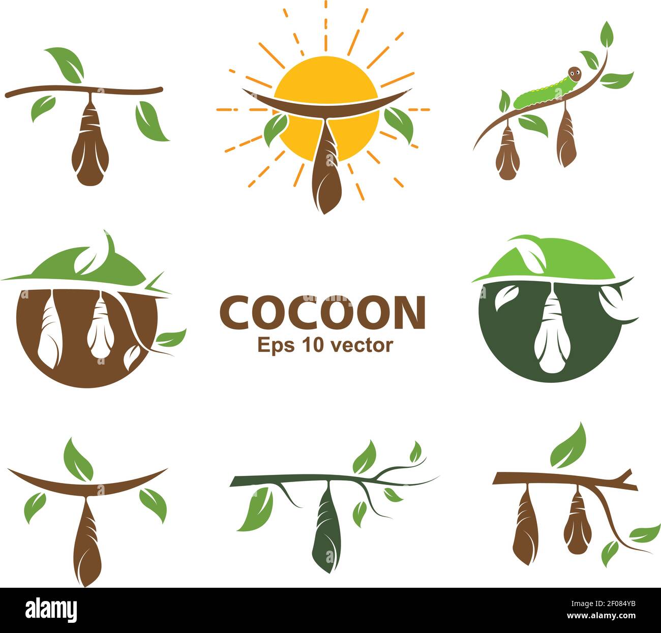 Cocoon vector hi-res stock photography and images - Alamy