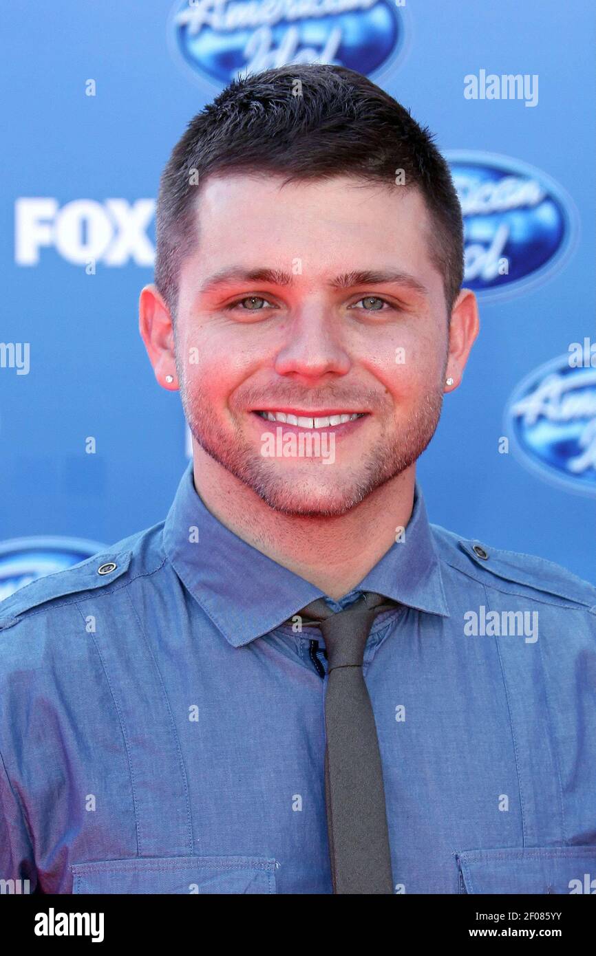 25 May 2011 - Los Angeles, CA- Chris Richardson arrives to the finale ...