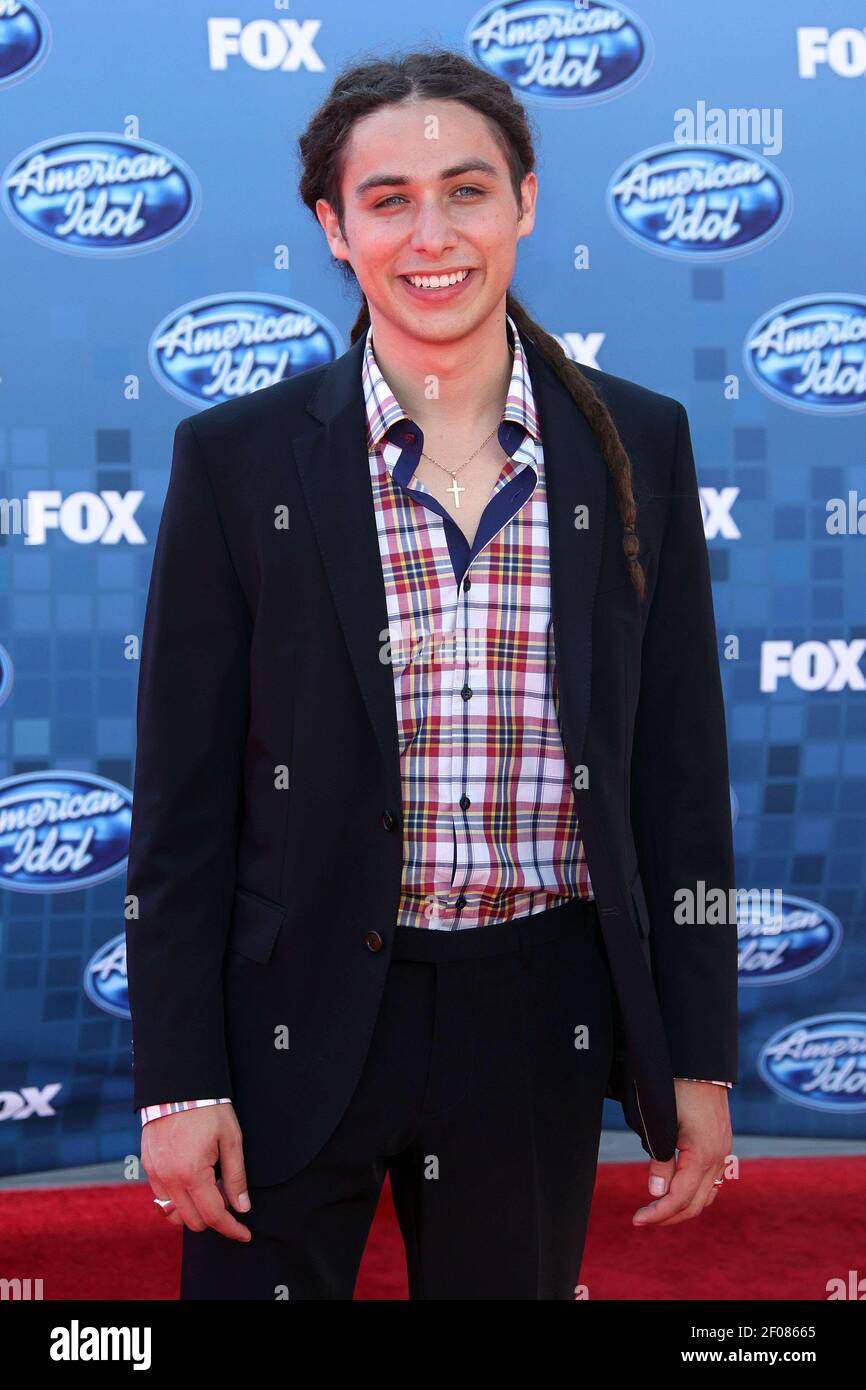 25 May 2011 - Los Angeles, CA- Jason Castro arrives to the finale of ...