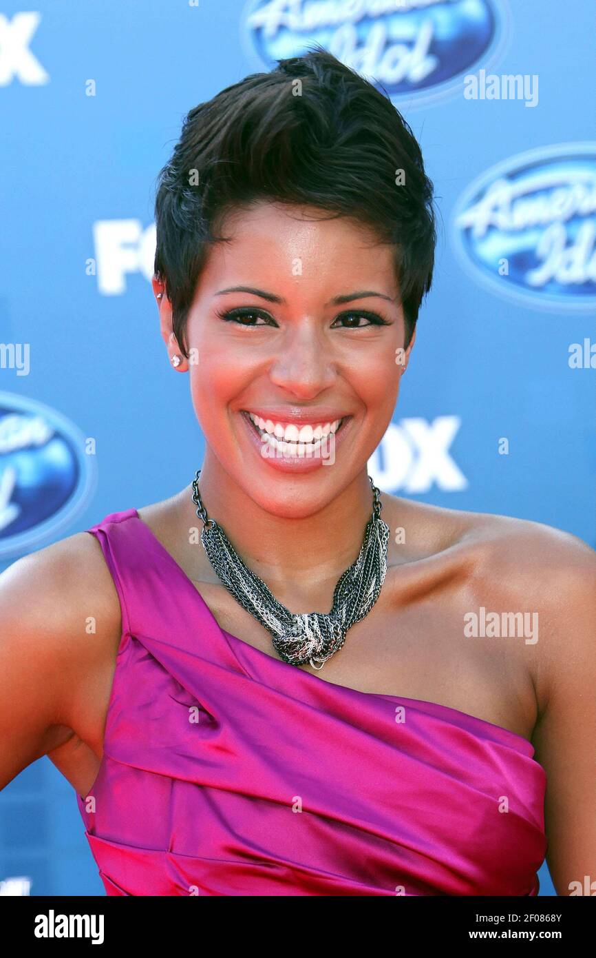 25 May 2011 - Los Angeles, CA- Ashley Rodriguez arrives to the finale ...