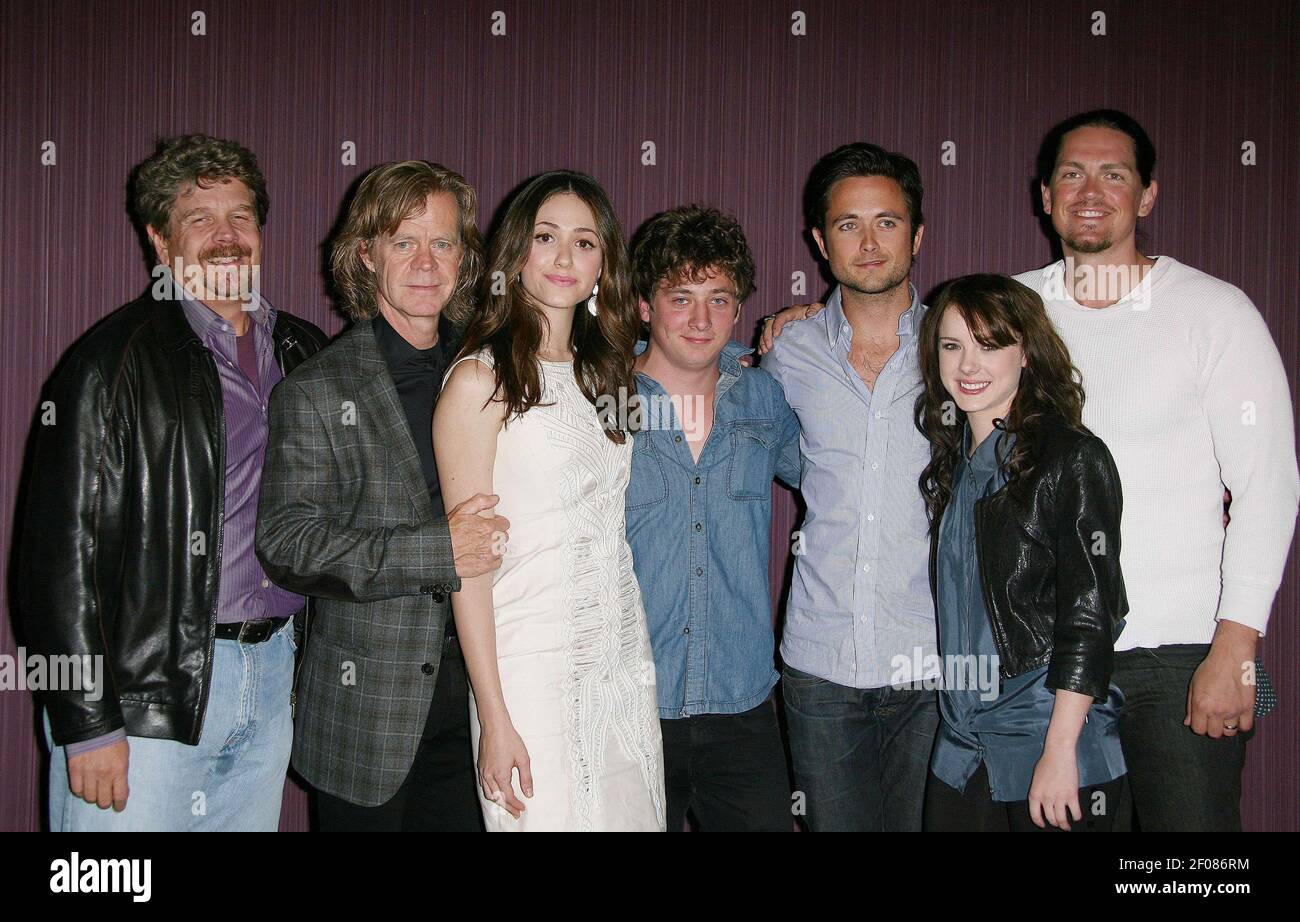 02 June 2011 - Los Angeles, CA - William H. Macy, Emmy Rossum and the ...
