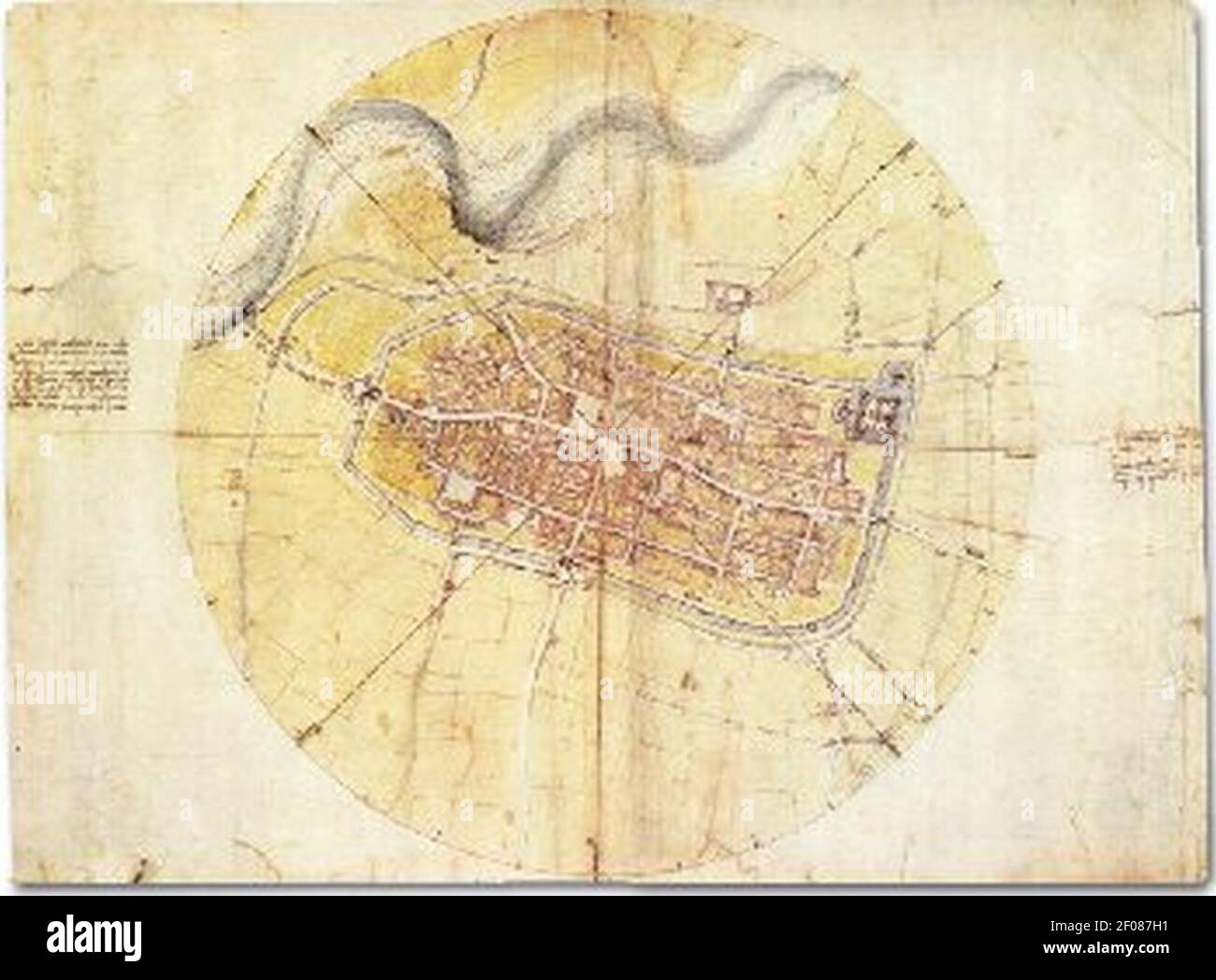 Plan miasta Imoli Stock Photo - Alamy