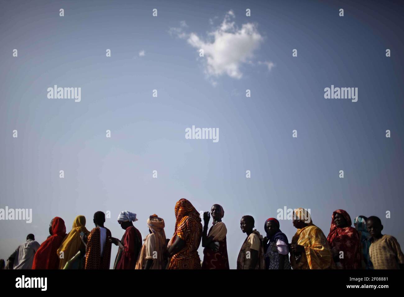 5 June 2011 - Agok, Southern Sudan - World Food Program's food ...