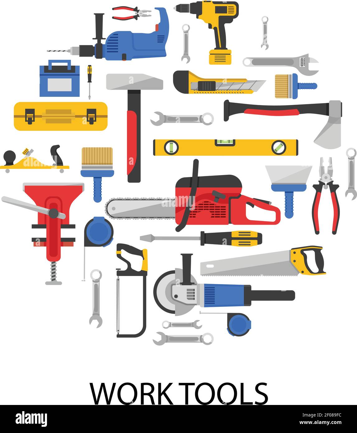 Round drills Stock Vector Images - Alamy