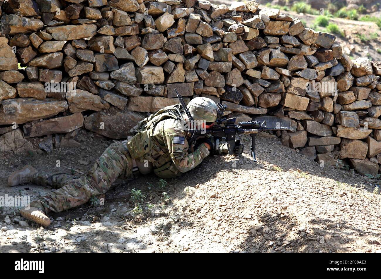15 June 2011 - Khowst, Afghanistan - U.S. Army Sgt. Ryan Kennedy ...