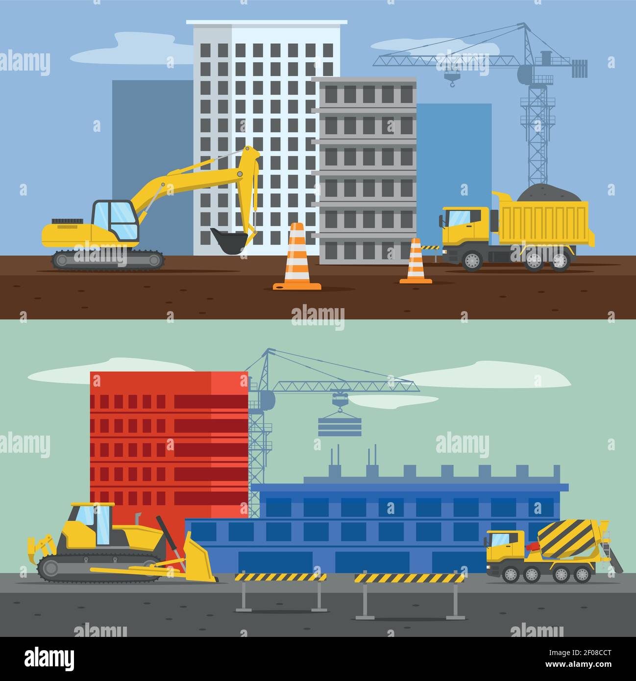 Housing development compositions with highrise residential ...