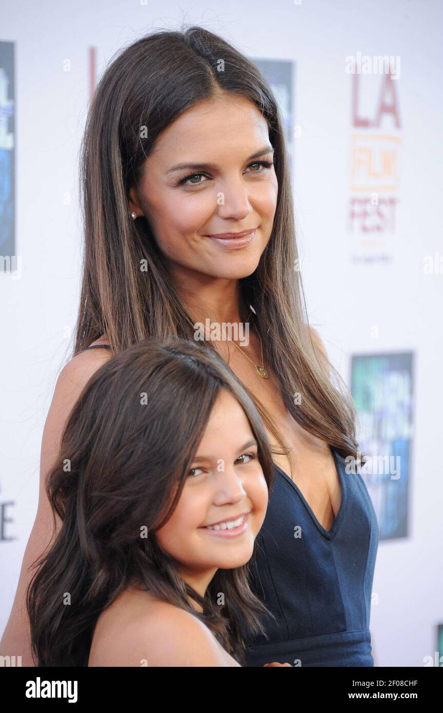 Bailee Madison and Katie Holmes. 26 June 2011, Los Angeles, CA. 2011 Los Angeles Film Festival ...