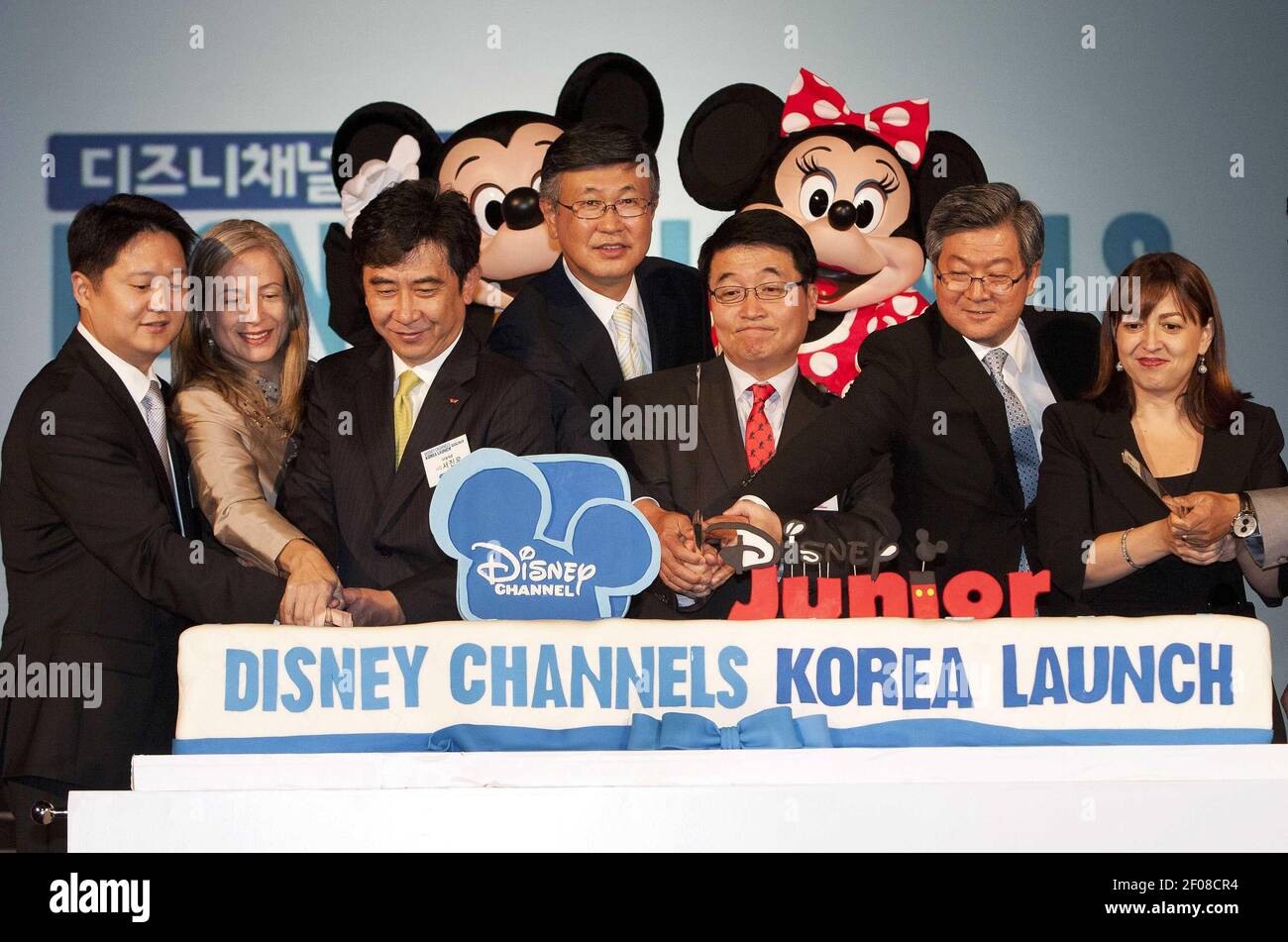 28 June 2011 - Seoul, South Korea - (L-R) Laura E. Wendt, Vice ...