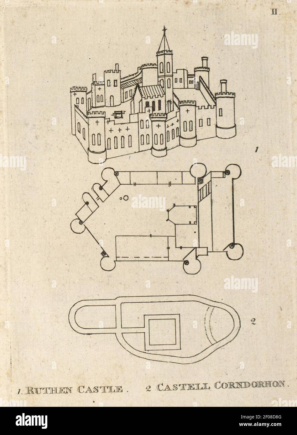 Ruthin castle ruthin hi-res stock photography and images - Alamy