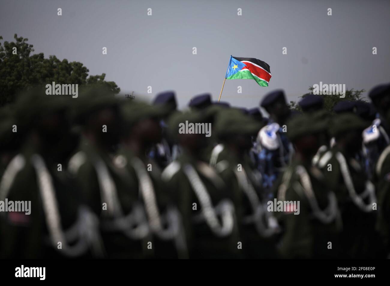 5 July 2011 - Juba, Southern Sudan - Military parade for the ...