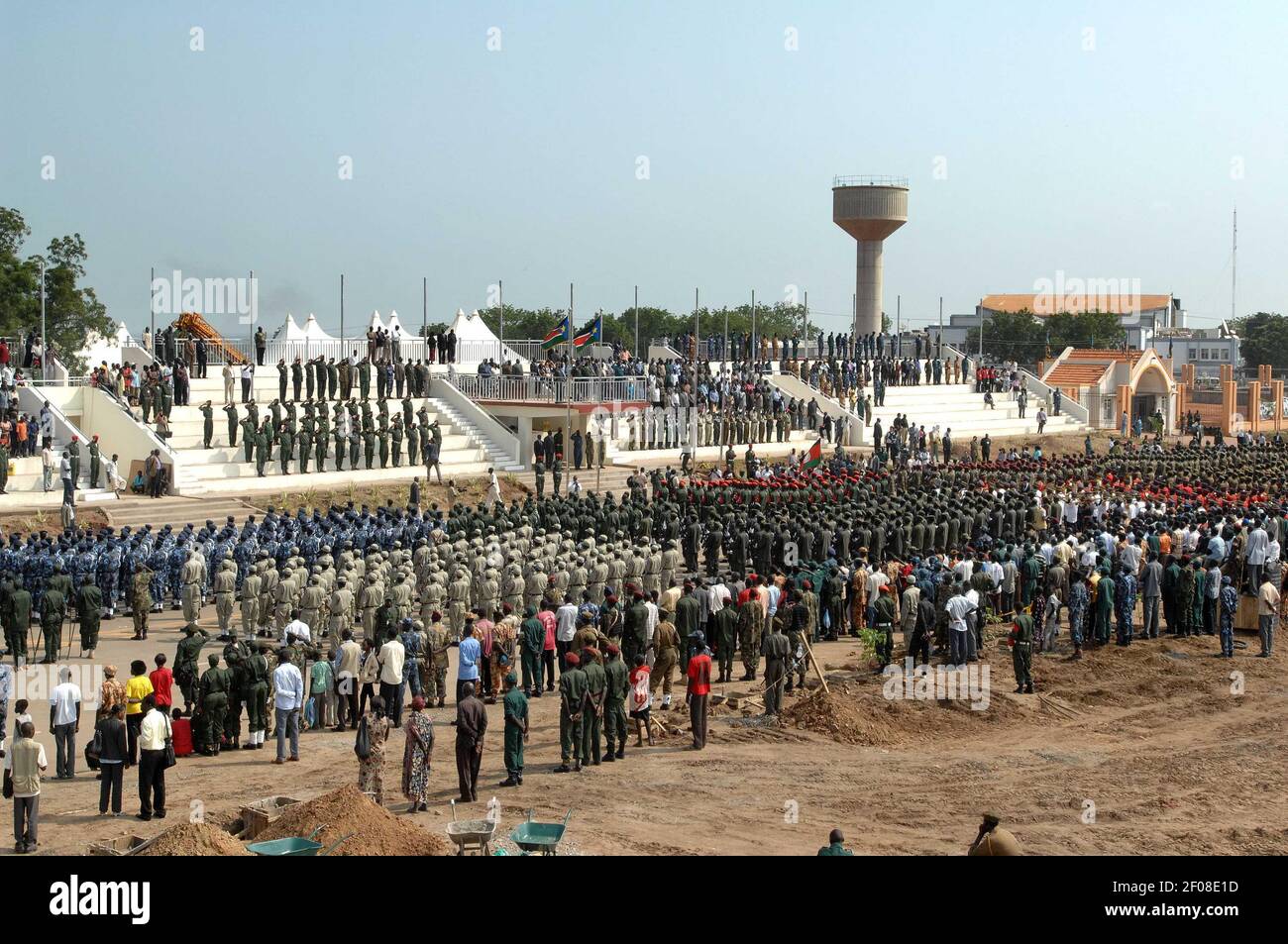 5 July 2011 - Juba, Southern Sudan - A view of the rehearsal of the 9 ...