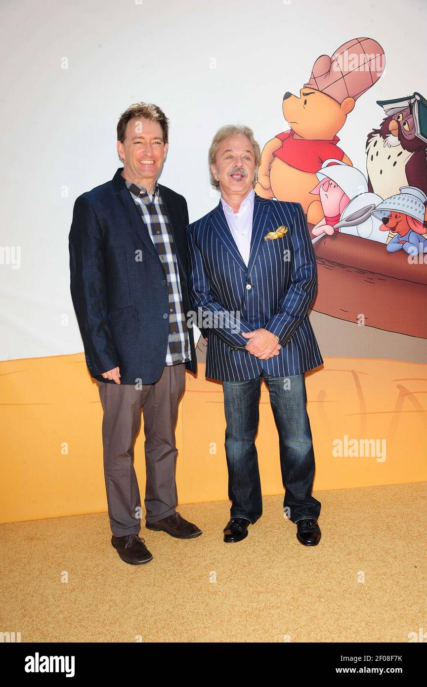 Jim Cummings and Tommy Kenny. 10 July 2011, Burbank, CA. Winnie the ...