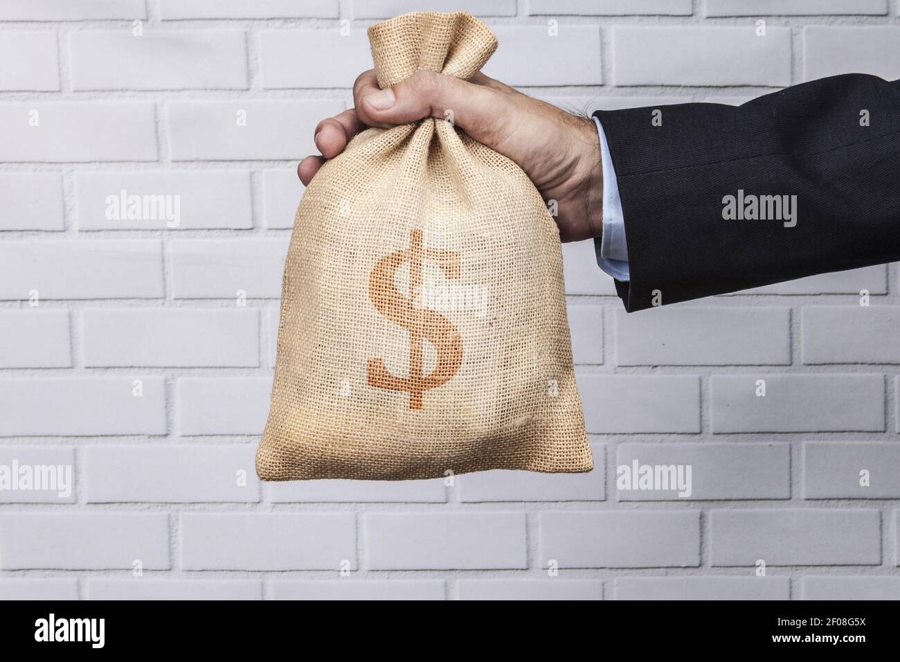 Red Dollar Sign Stock Photo - Alamy