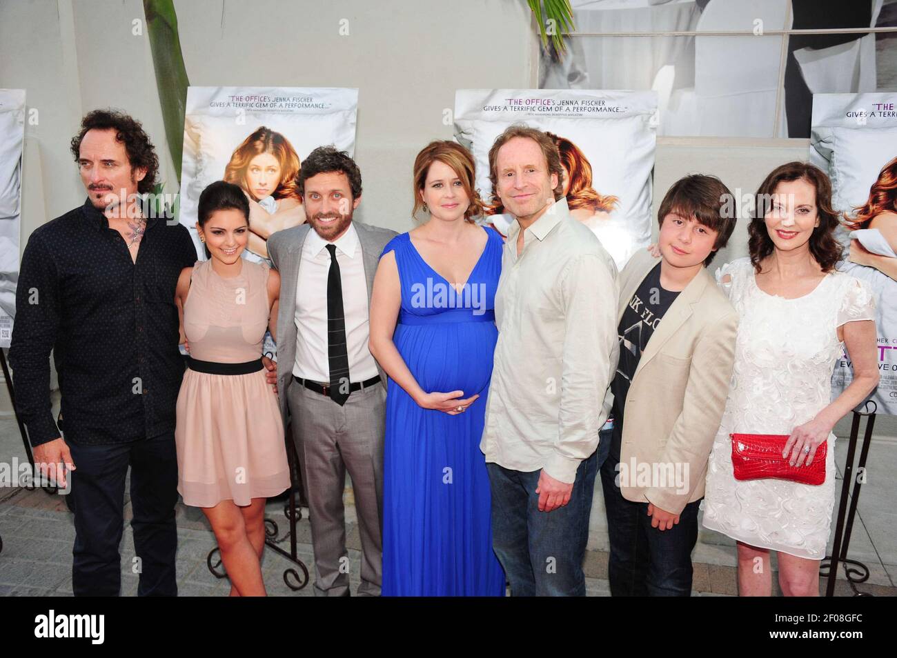 Jenna Fischer and cast of A Little Help. 14 July 2011, Culver City, CA ...