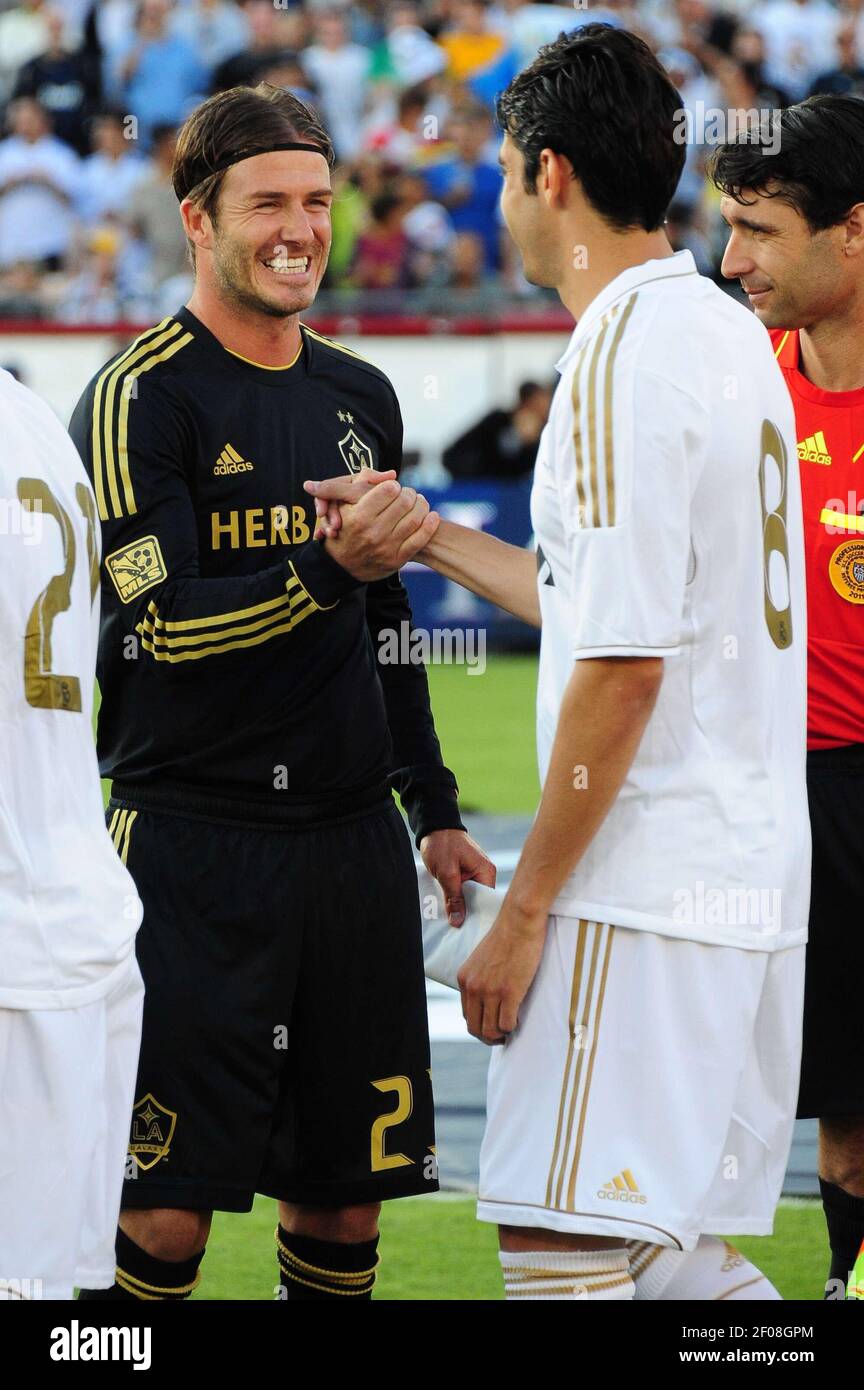 David beckham and kaka hi-res stock photography and images - Alamy