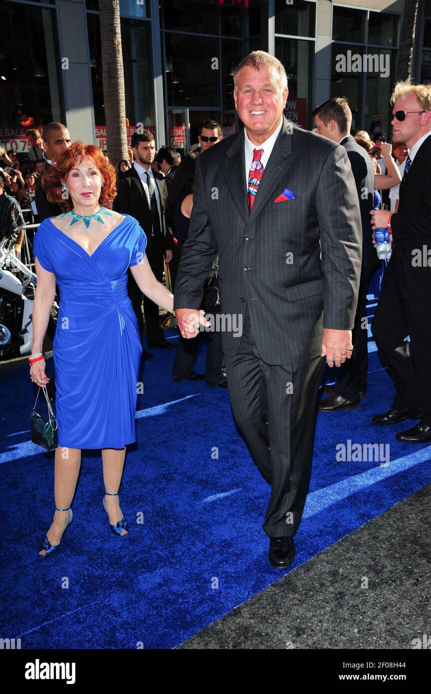 Cisse Cameron and Reb Brown. 19 July 2011, Hollywood, CA. Captain ...