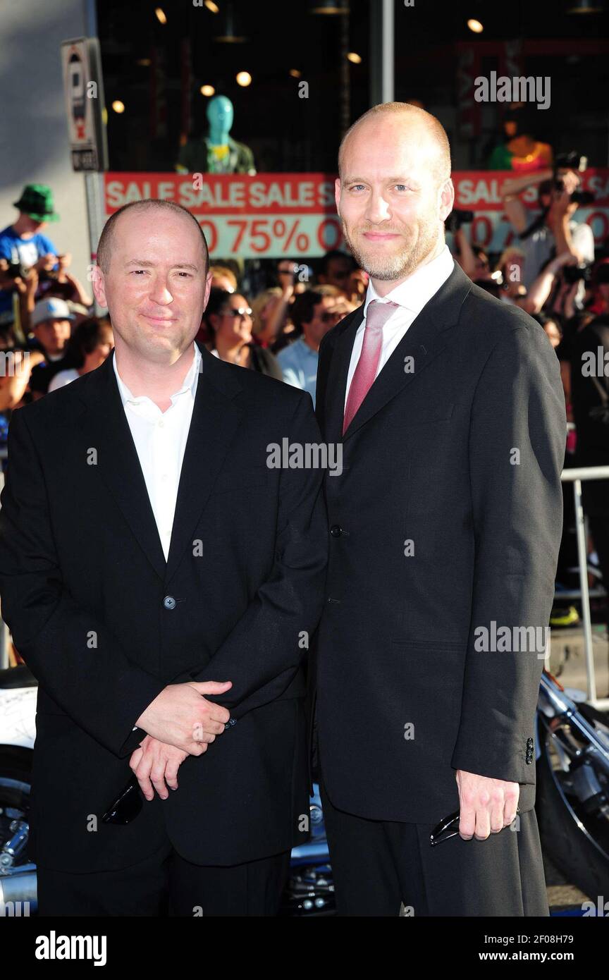 Christopher Markus (L) and Stephen McFeely. 19 July 2011, Hollywood, CA ...