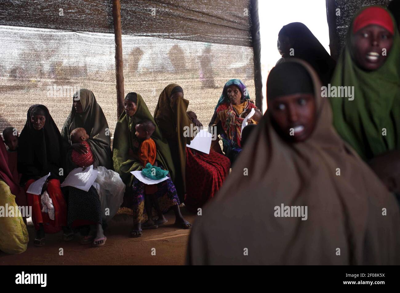 29 July 2011 - Dadaab, Kenya - Dagahaley's IDP camp of Dadaab, in East ...