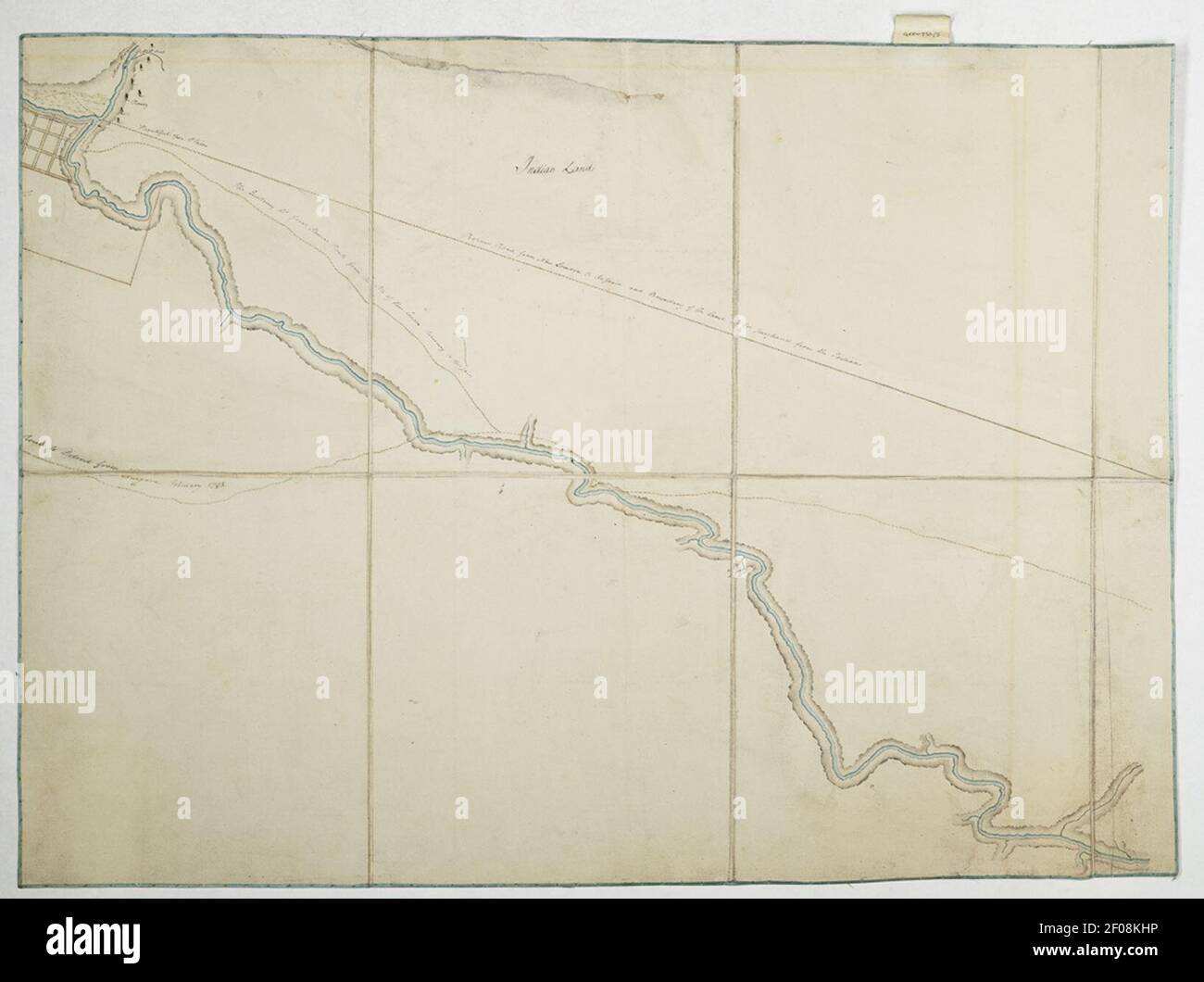 Plan of the River Thames by a scale of forty chains in one inch copied ...