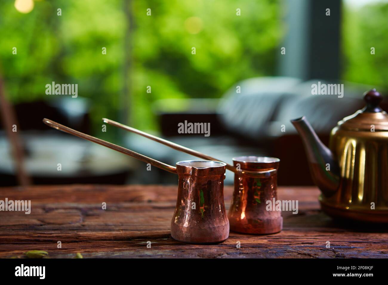 Turk coffee beans closeup hi-res stock photography and images - Alamy