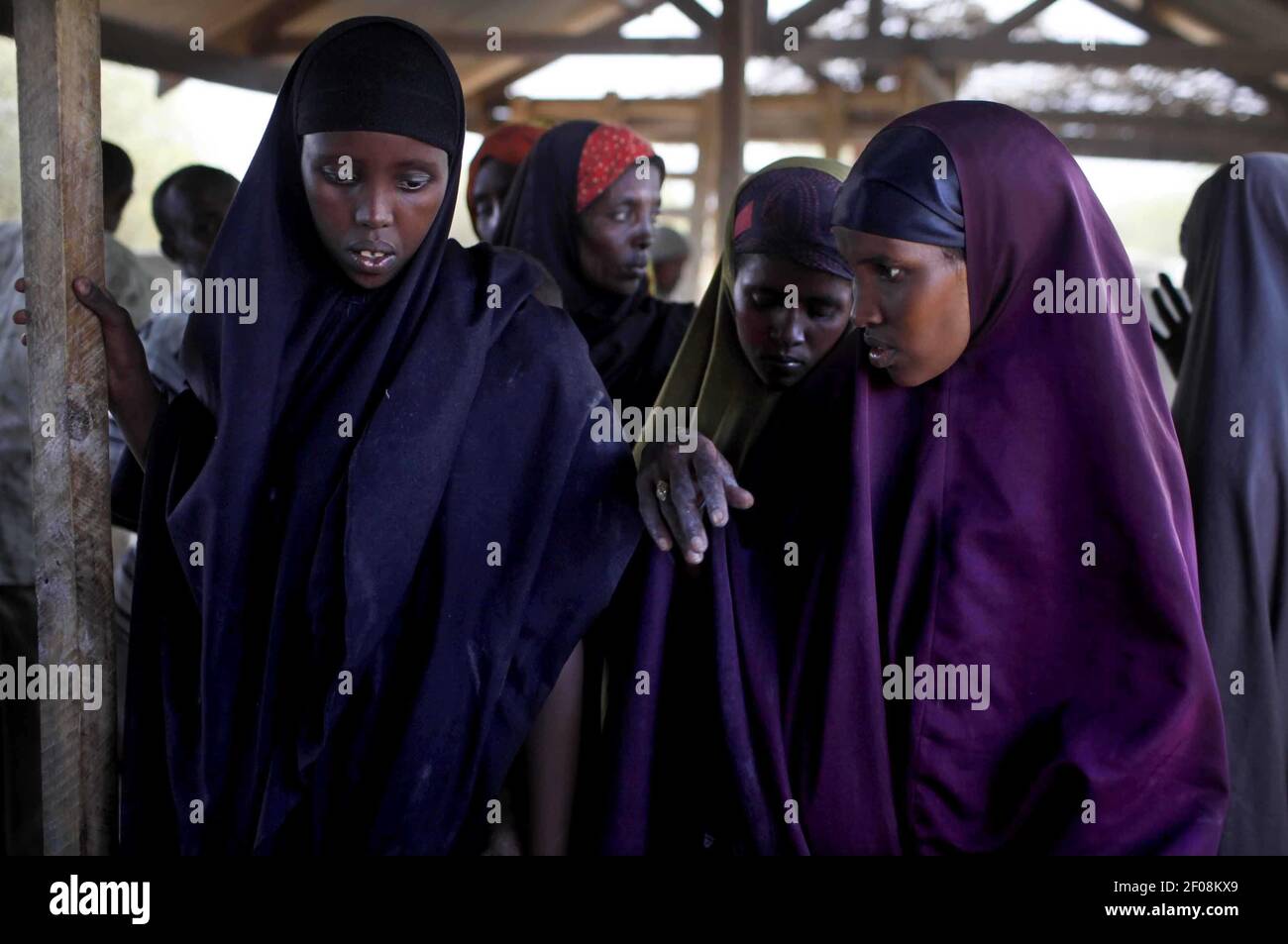31 July 2011 - Dadaab, Kenya - Food distribution managed by WFP (World ...