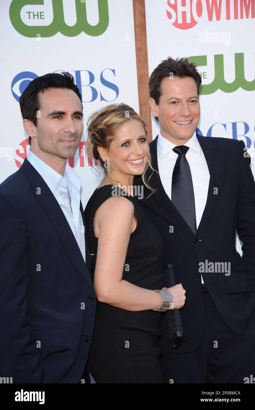 Nestor Carbonell, Sarah Michelle Gellar and Ioan Gruffudd. 3 August ...