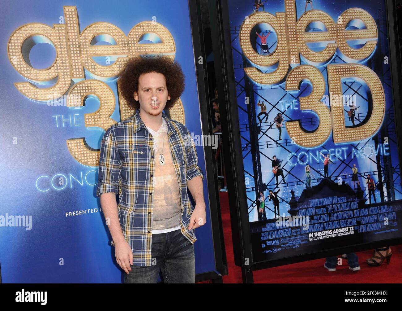 Josh Sussman. 6 August 2011, Westwood, CA. GLEE: The 3D Concert Movie ...