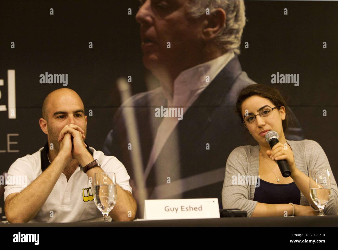 9 August 2011 - Seoul, South Korea - (L-R) Members of the West-Eastern ...
