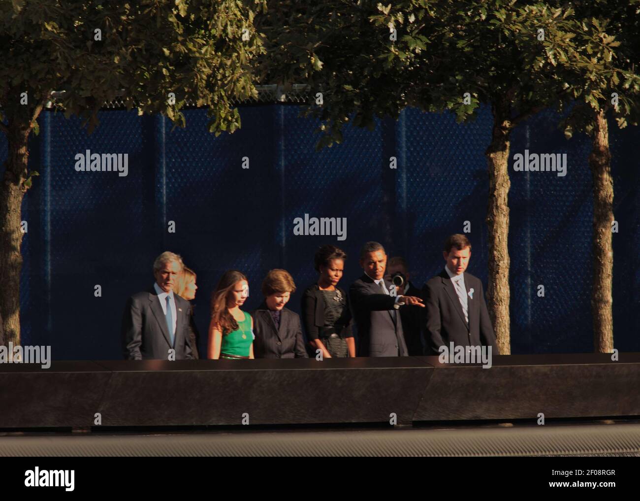 11 September 2011 - New York, NY - President George Bush and President ...