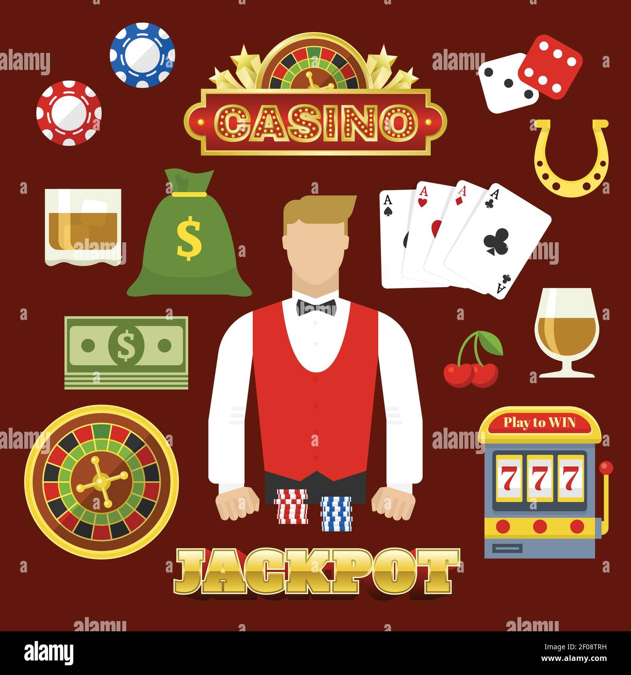 The deck bar Stock Vector Images - Alamy