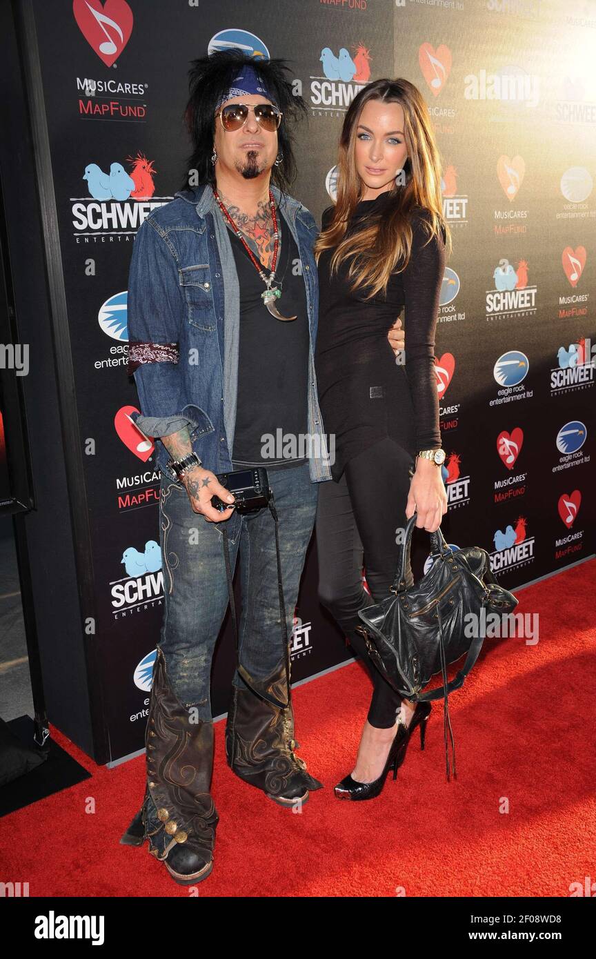 Nikki Sixx and Courtney Bingham. 22 August 2011, Hollywood, CA ...