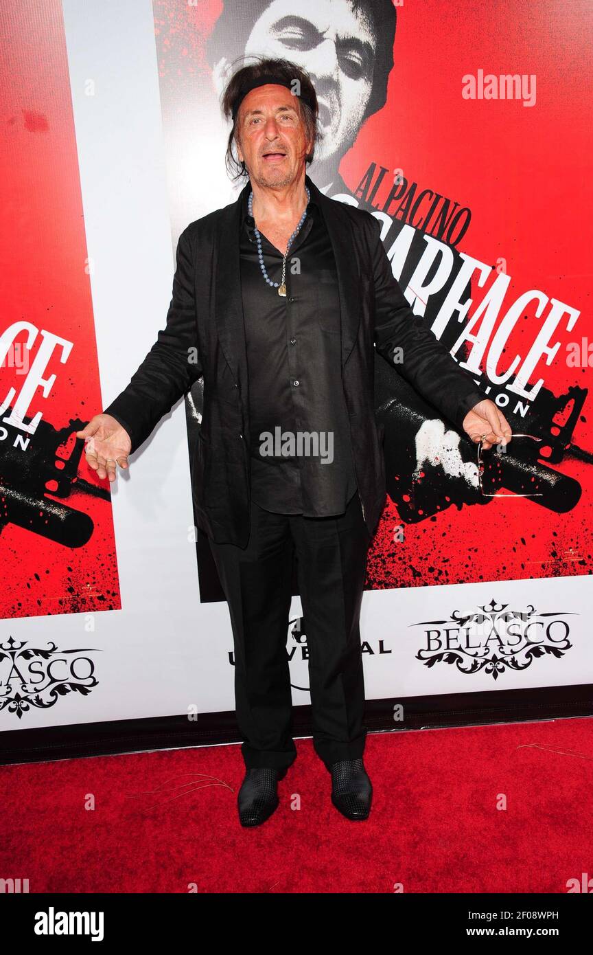 Al Pacino. 23 August 2011, Los Angeles, CA. Scarface Blu-Ray Release ...