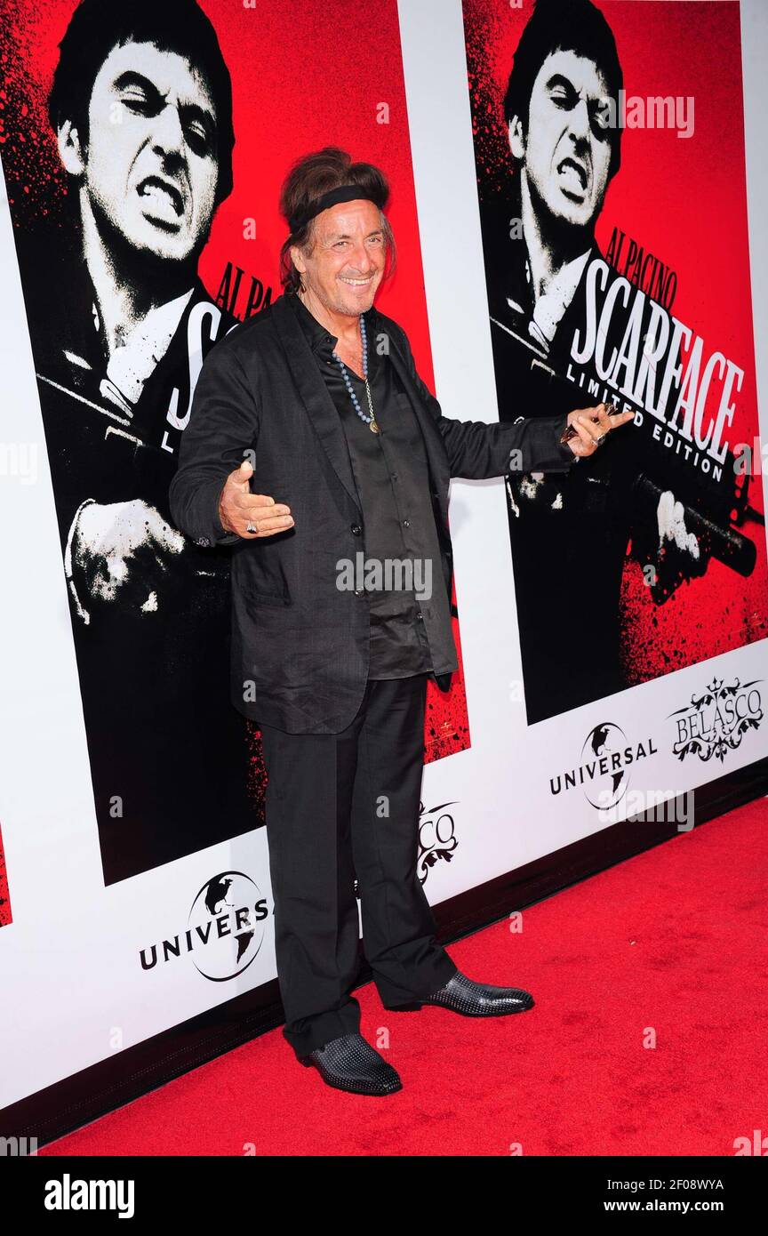 Al Pacino. 23 August 2011, Los Angeles, CA. Scarface Blu-Ray Release ...