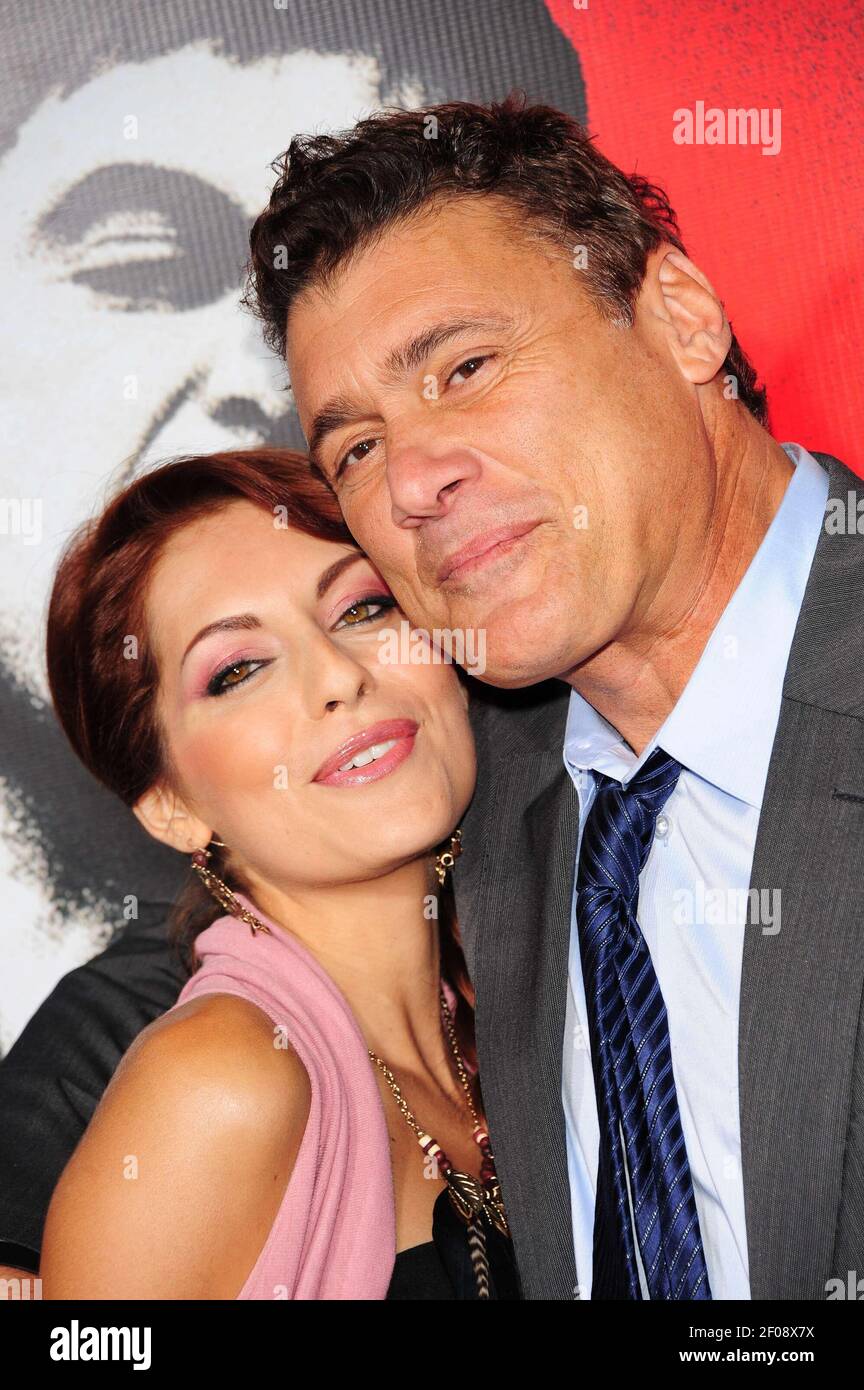 Nadia Lanfranconi and Steven Bauer. 23 August 2011, Los Angeles, CA ...