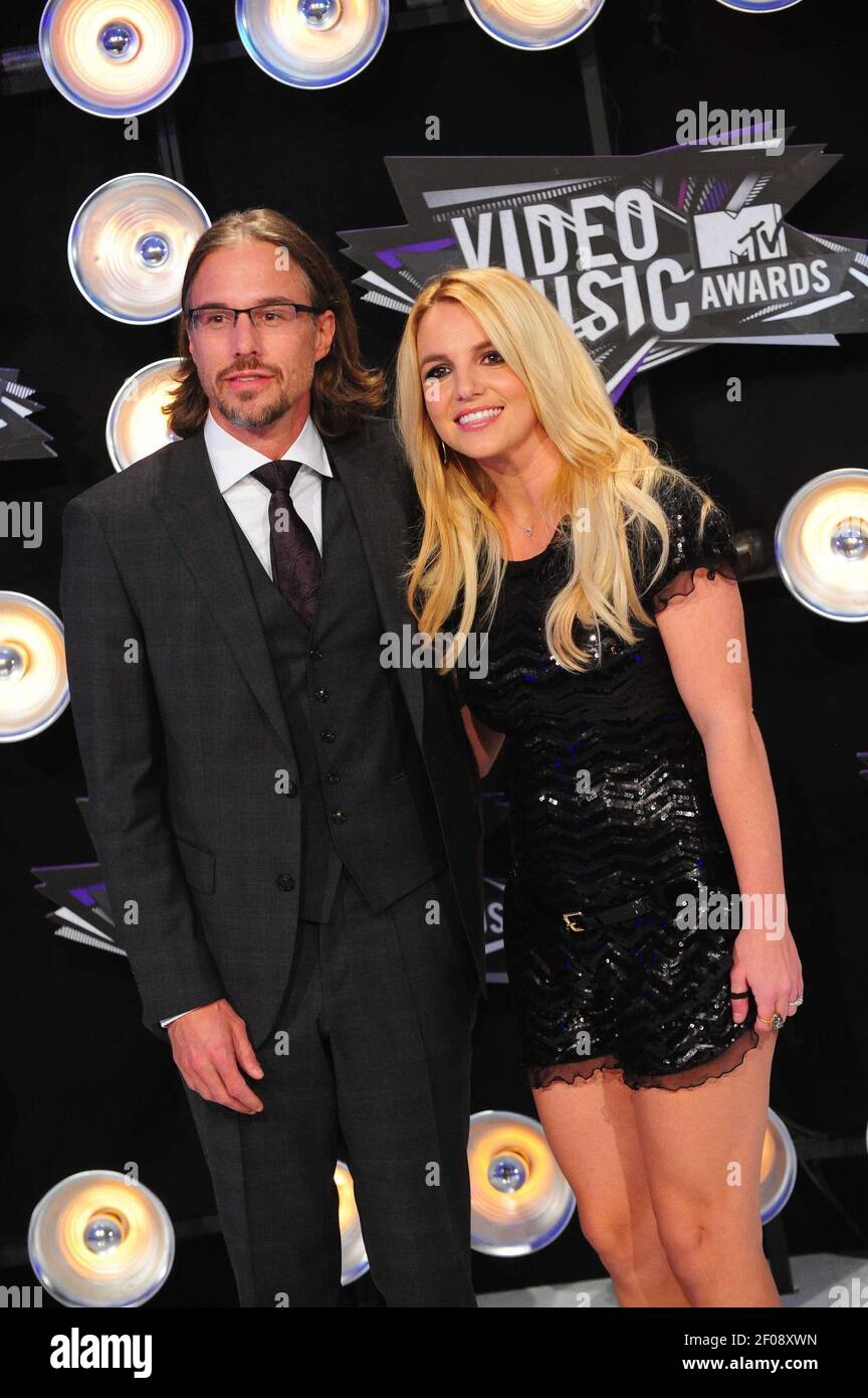 Jason Trawick and Britney Spears. 28 August 2011, Los Angeles, CA. The ...