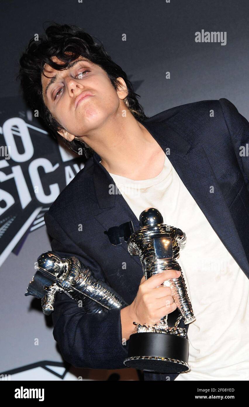Lady Gaga dressed as 'Jo Calderone'. 28 August 2011, Los Angeles, CA ...
