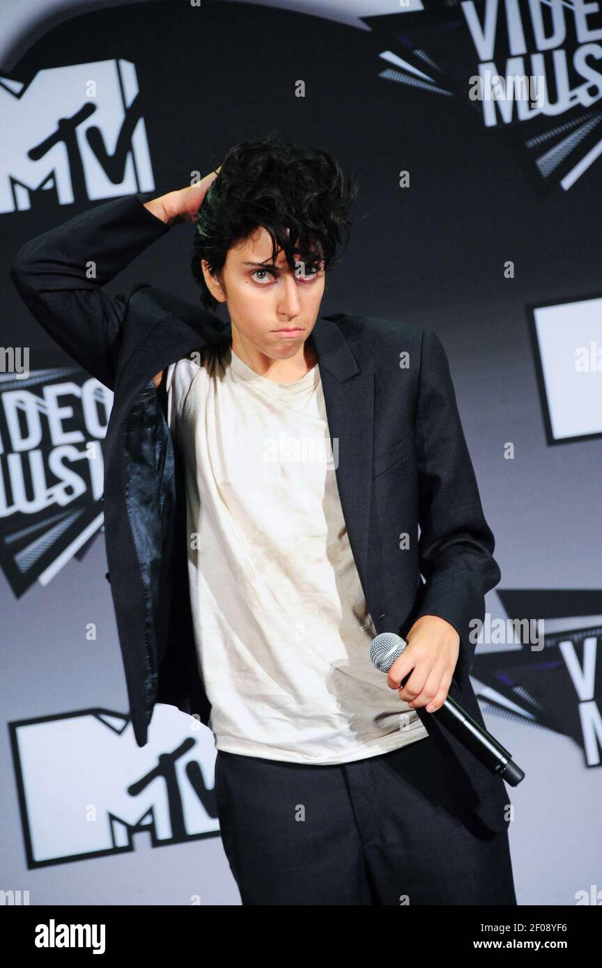 Lady Gaga dressed as 'Jo Calderone'. 28 August 2011, Los Angeles, CA ...
