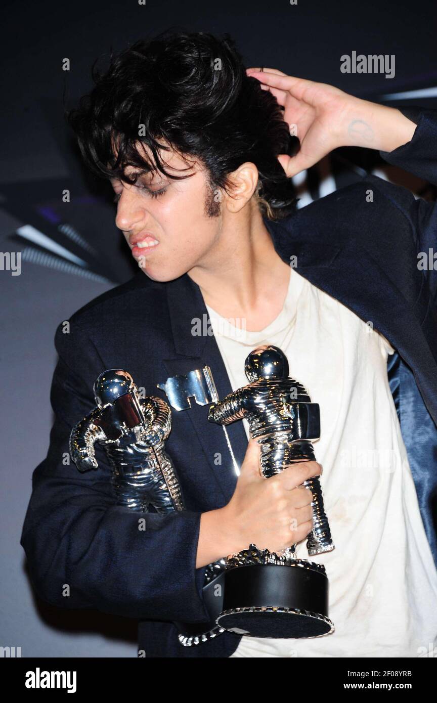 Lady Gaga dressed as 'Jo Calderone'. 28 August 2011, Los Angeles, CA ...