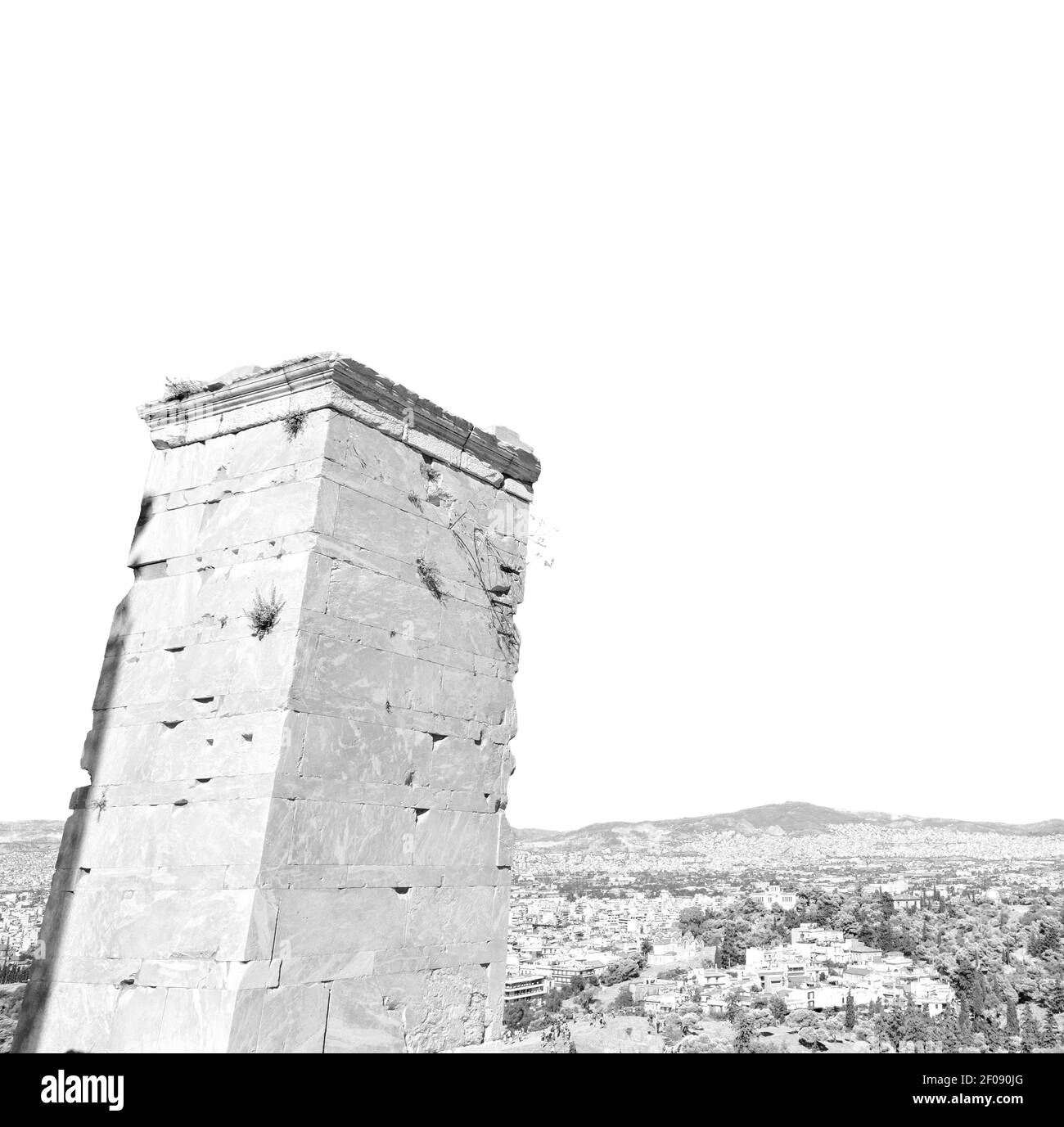 Ancient and new architecture in copyspace Stock Photo - Alamy